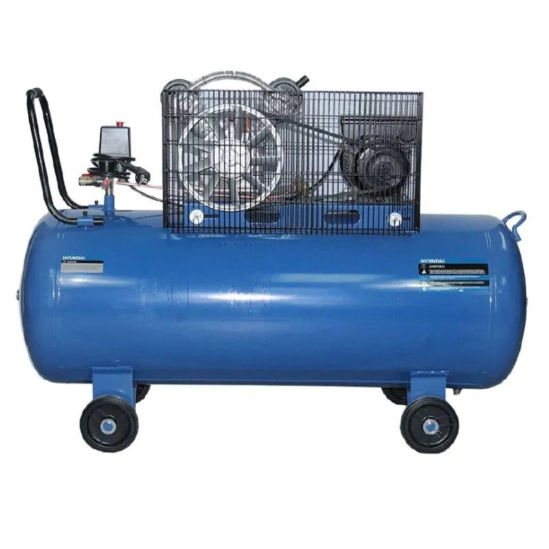 Compresor 200L monofásico 3HP correa Hyundai