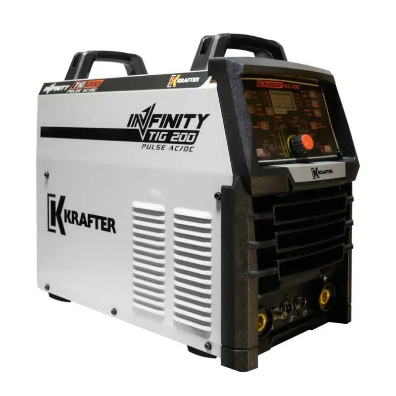 Soldadora TIG 200A KRAFTER AC/DC PULSE con Modo Inteligente INFINITY ...